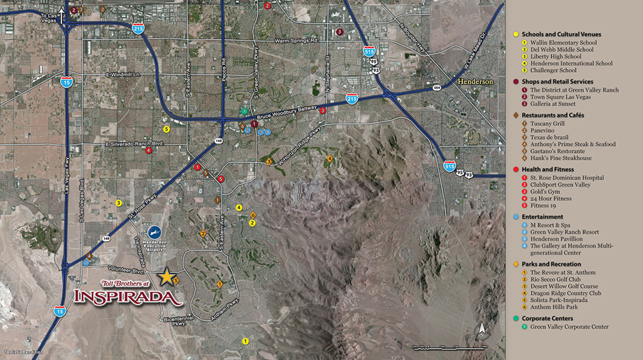 Henderson NV New Homes - Master Planned Community | Toll Brothers at ...