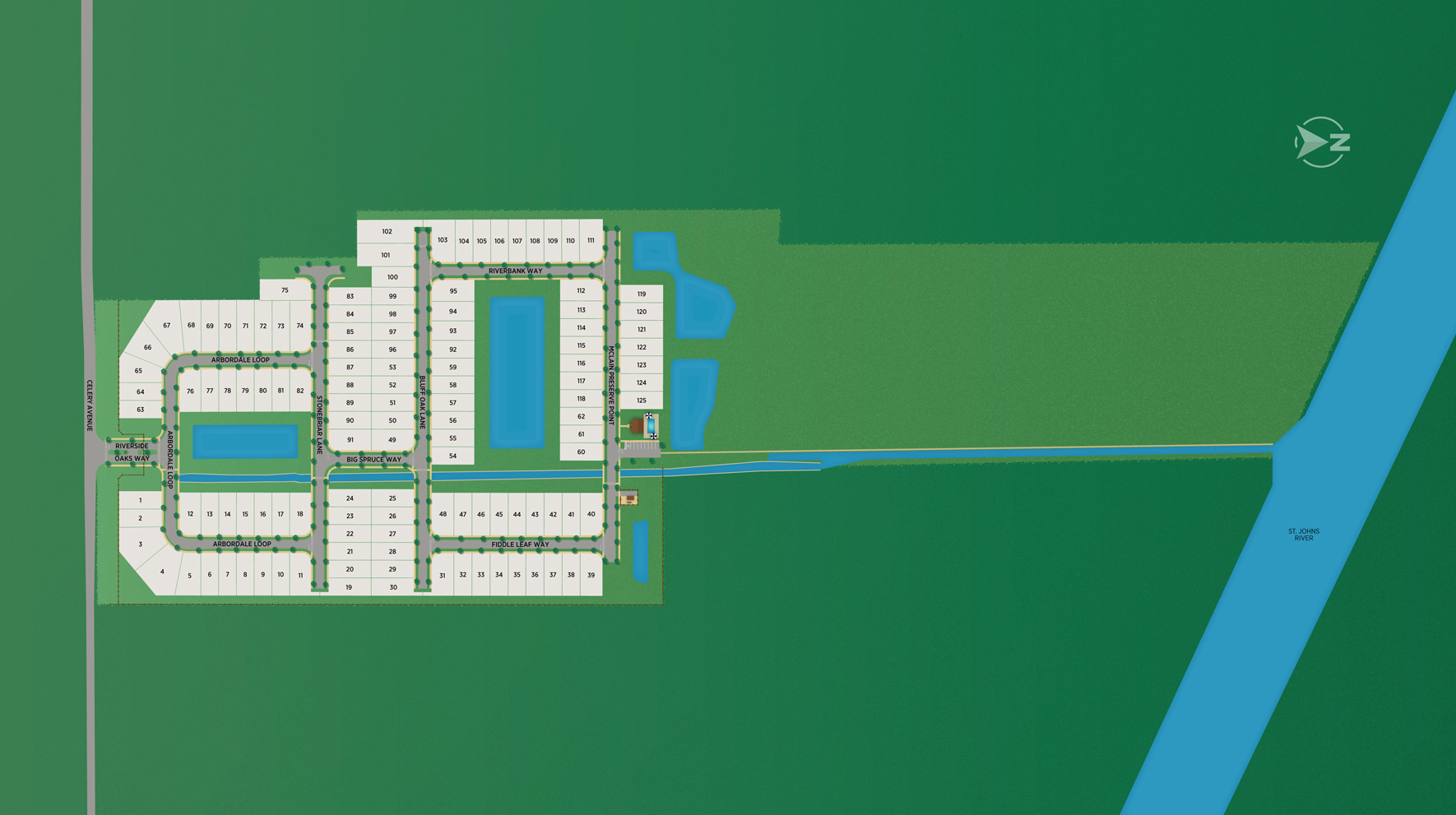 New Luxury Homes for Sale in Sanford, FL | Riverside Oaks