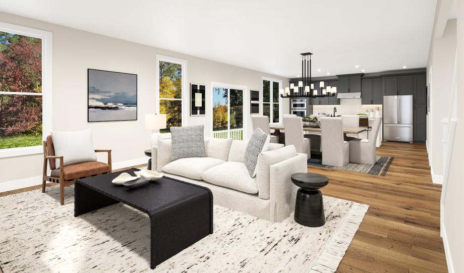 Frankfort Model Home Design in Reserve at West Bloomfield by Toll Brothers