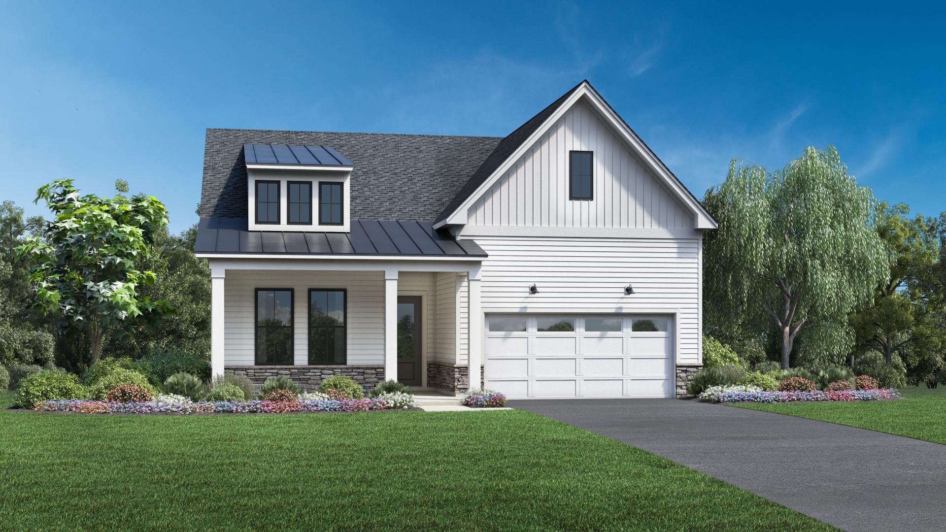Maple Glen Model Home Design in Regency at Waterside - Providence ...