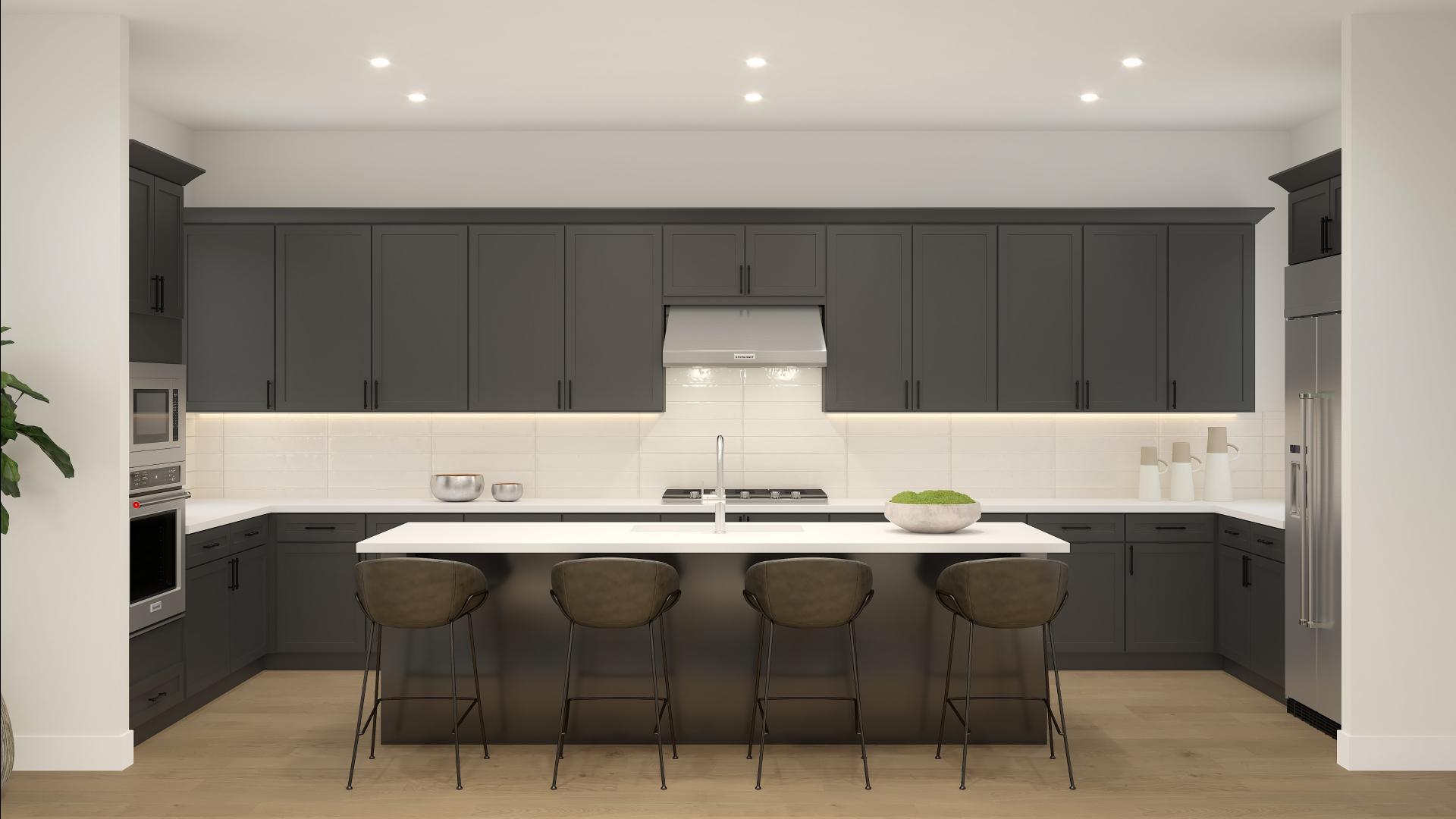 Murphy Model Home Design in Terraces at The Station by Toll Brothers