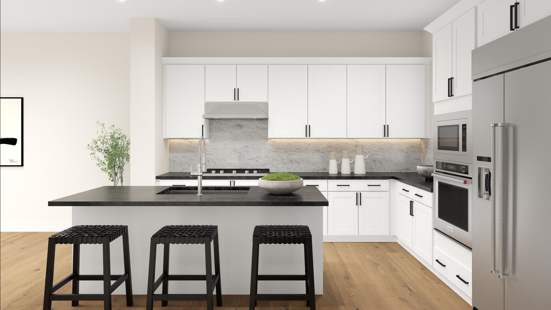 Tasman Model Home Design in Terraces at The Station by Toll Brothers