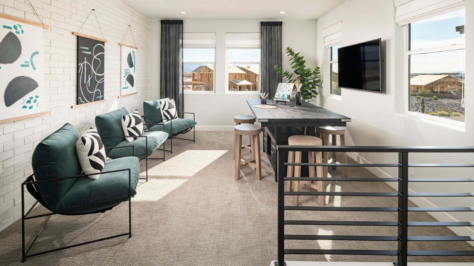 Kenly Model Home Design in Beacon in Estrella by Toll Brothers