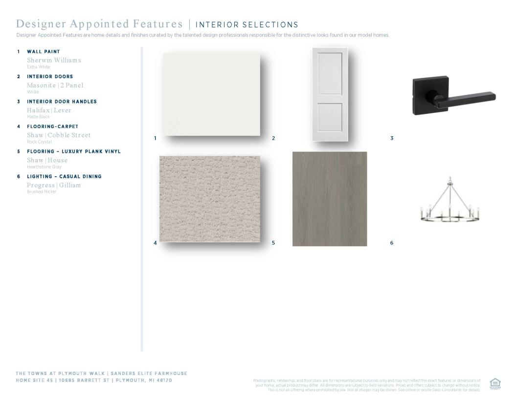 Sanders Elite Farmhouse Quick Move-In Home at 10685 Barrett St in The ...