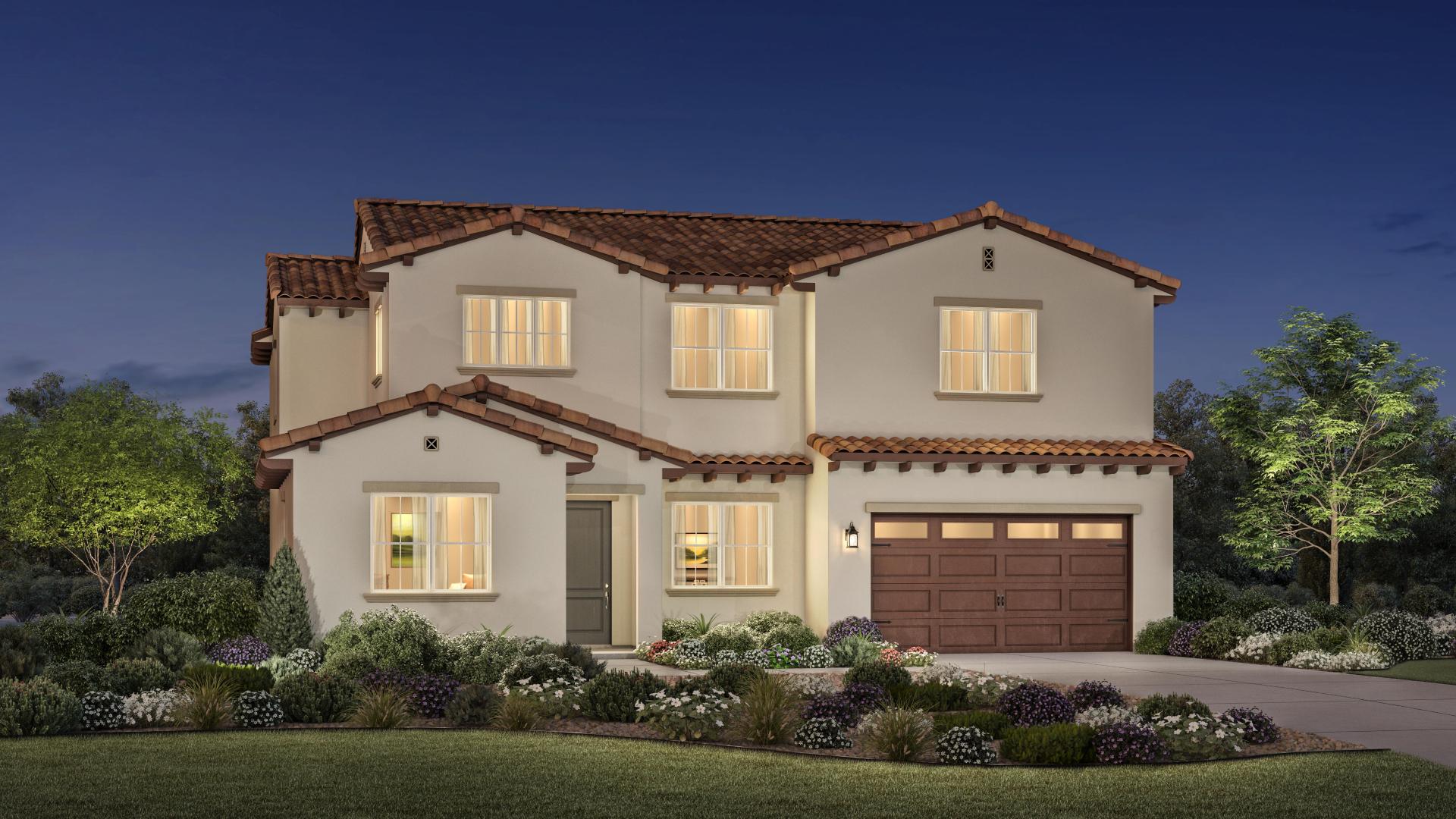 Kruger Model Home Design in Preserve at Folsom Ranch - Heritage Trails ...