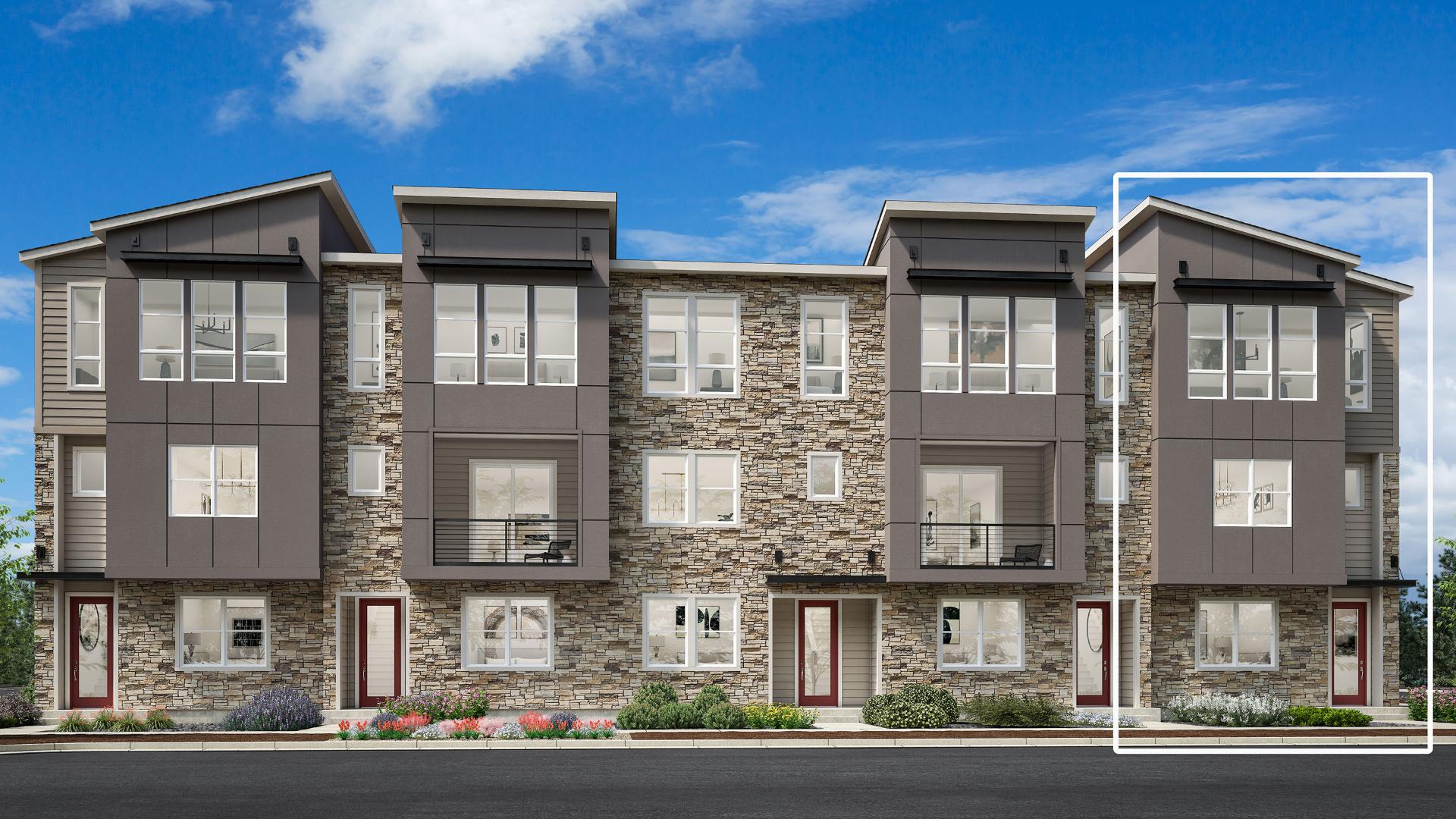 Sandreed Contemporary Quick Move-In Home at 6275 N Kirk St in Toll ...