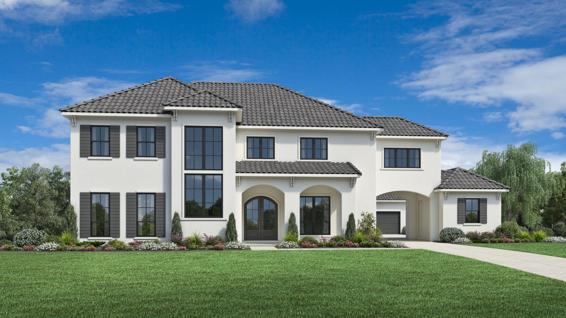 Tosca Model Home Design in Travisso - Verona Collection by Toll Brothers