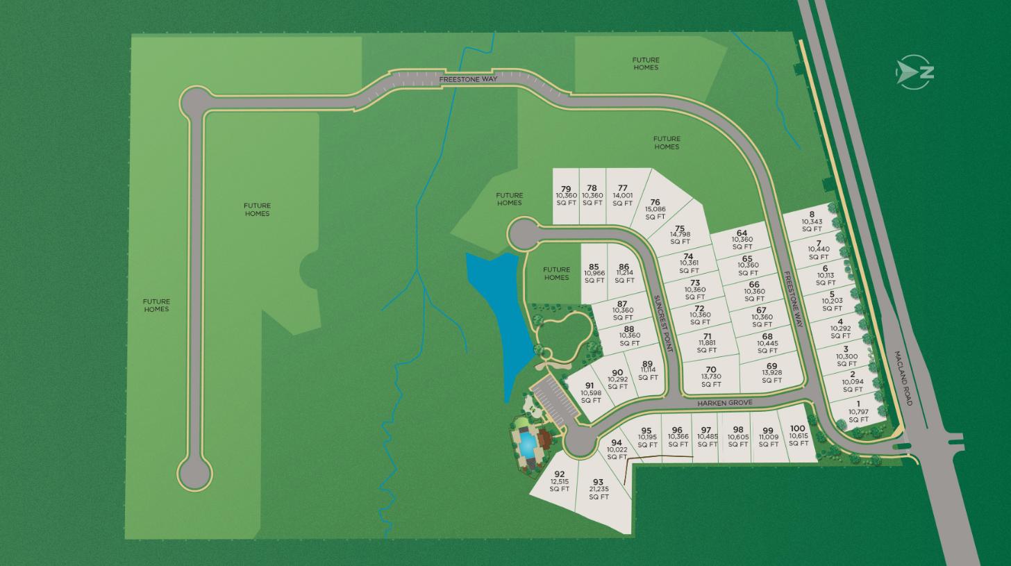 New Home Community Freestone Station in Cobb County, GA | Toll Brothers