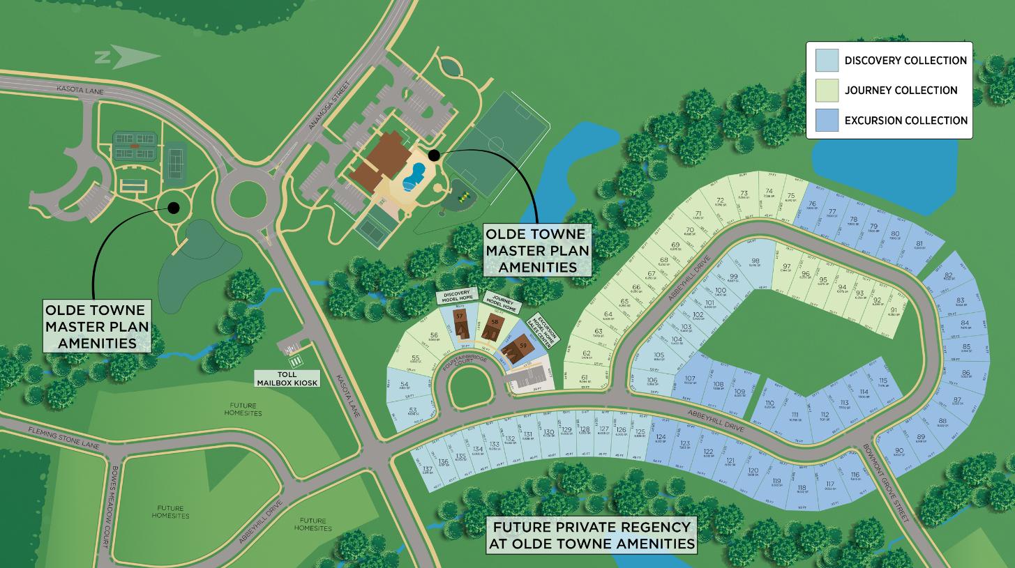 Regency at Olde Towne - Journey Collection | The Dilworth Home Design