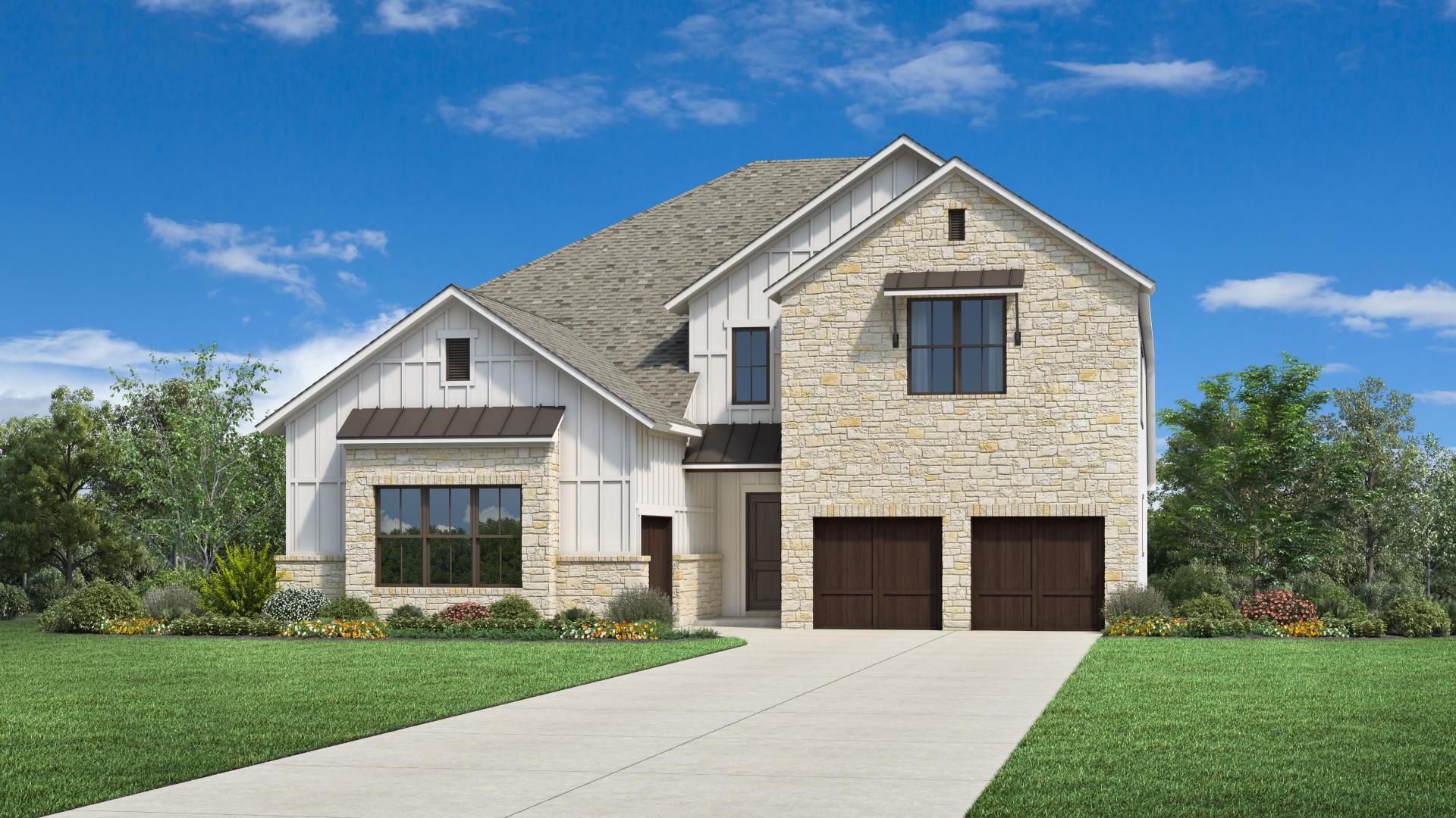Truscott Model Home Design in Toll Brothers at Fields - Woodlands ...