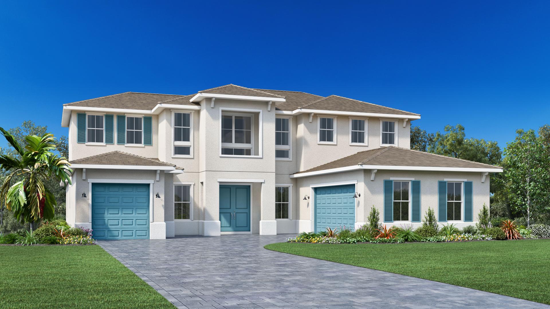 Groveland Model Home Design in Seven Shores - Port Collection by Toll ...