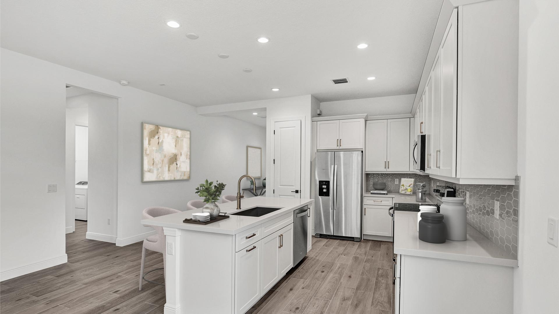 Oakleaf Transitional Quick Move-In Home at 6783 68th SQ in Crossbridge ...