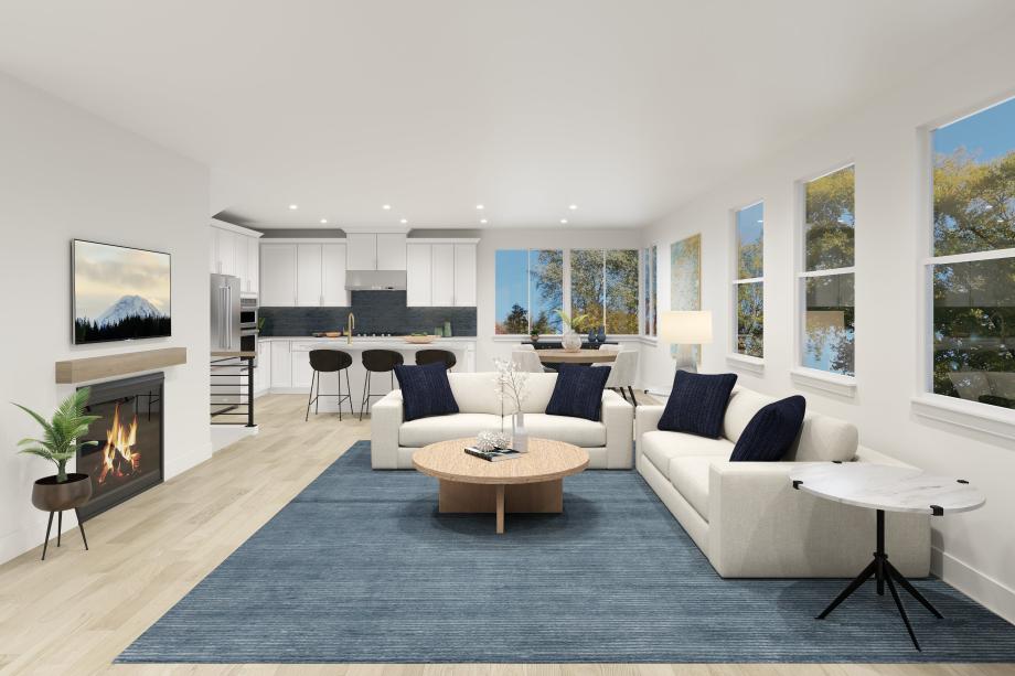 Kinney Model Home Design in Cross Kirkland Towns by Toll Brothers