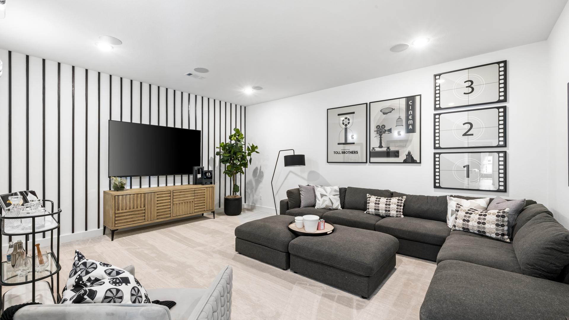 Waler Model Home Design in Oakbridge Crossing by Toll Brothers