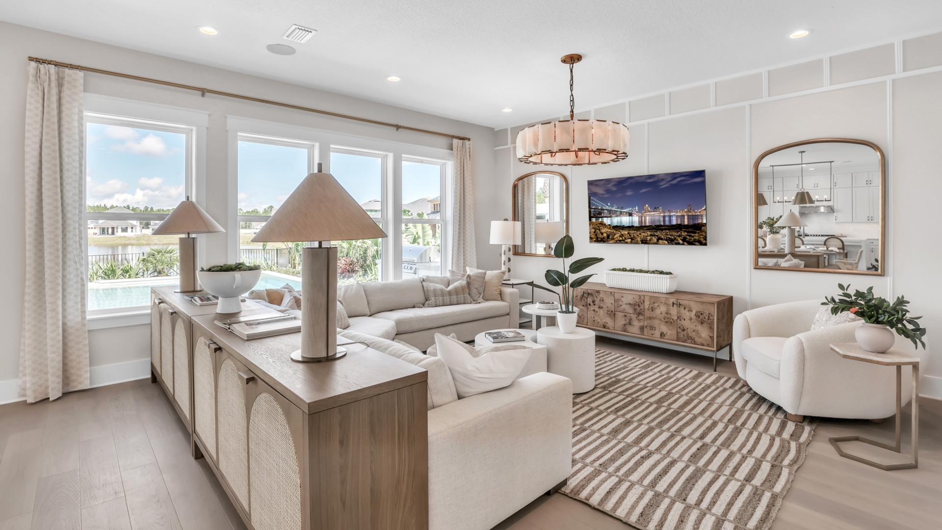 Pompano Model Home Design in Newbrook - Dogwood Collection by Toll Brothers