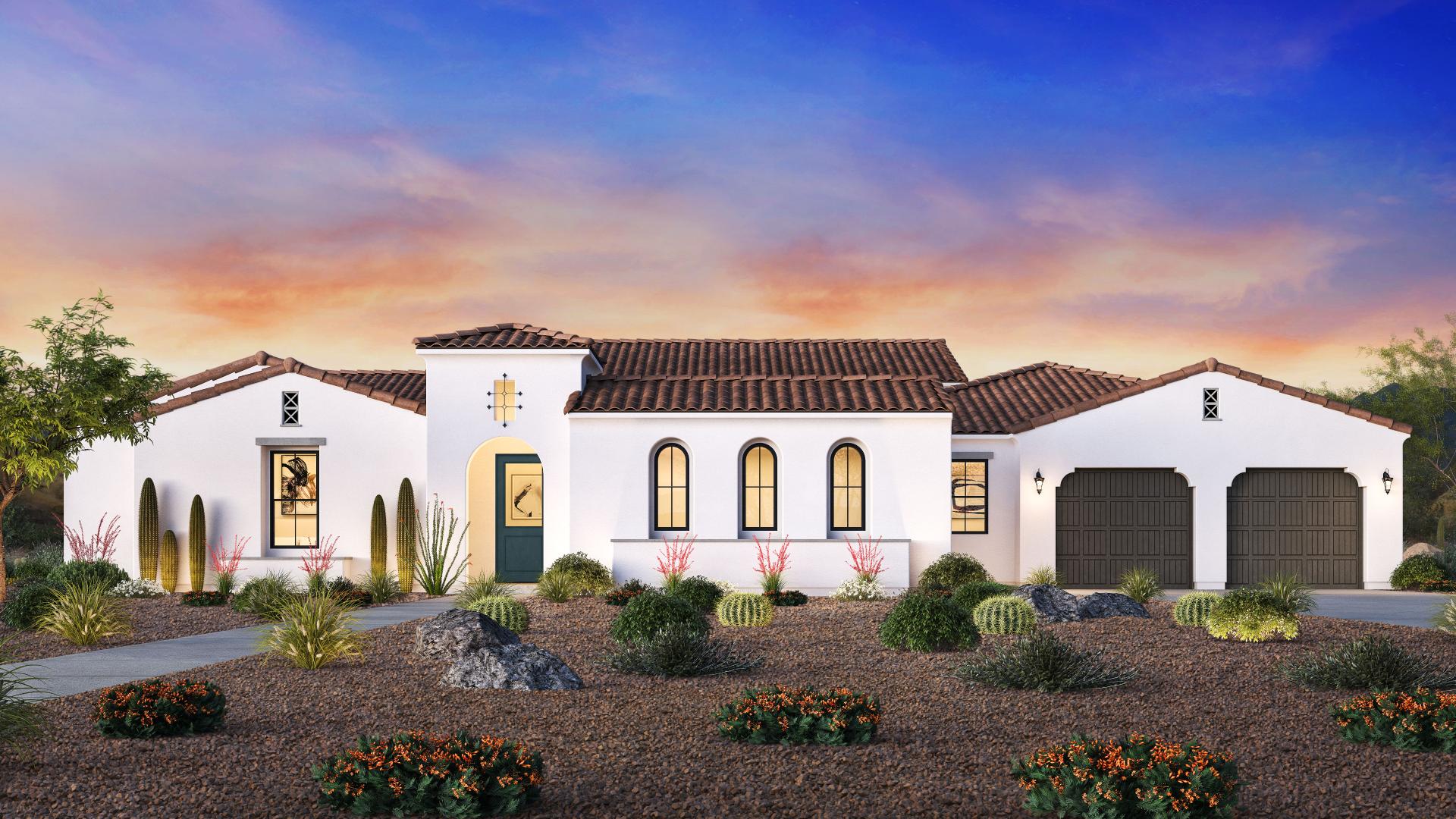 Hastings Model Home Design in Stonegate Court by Toll Brothers