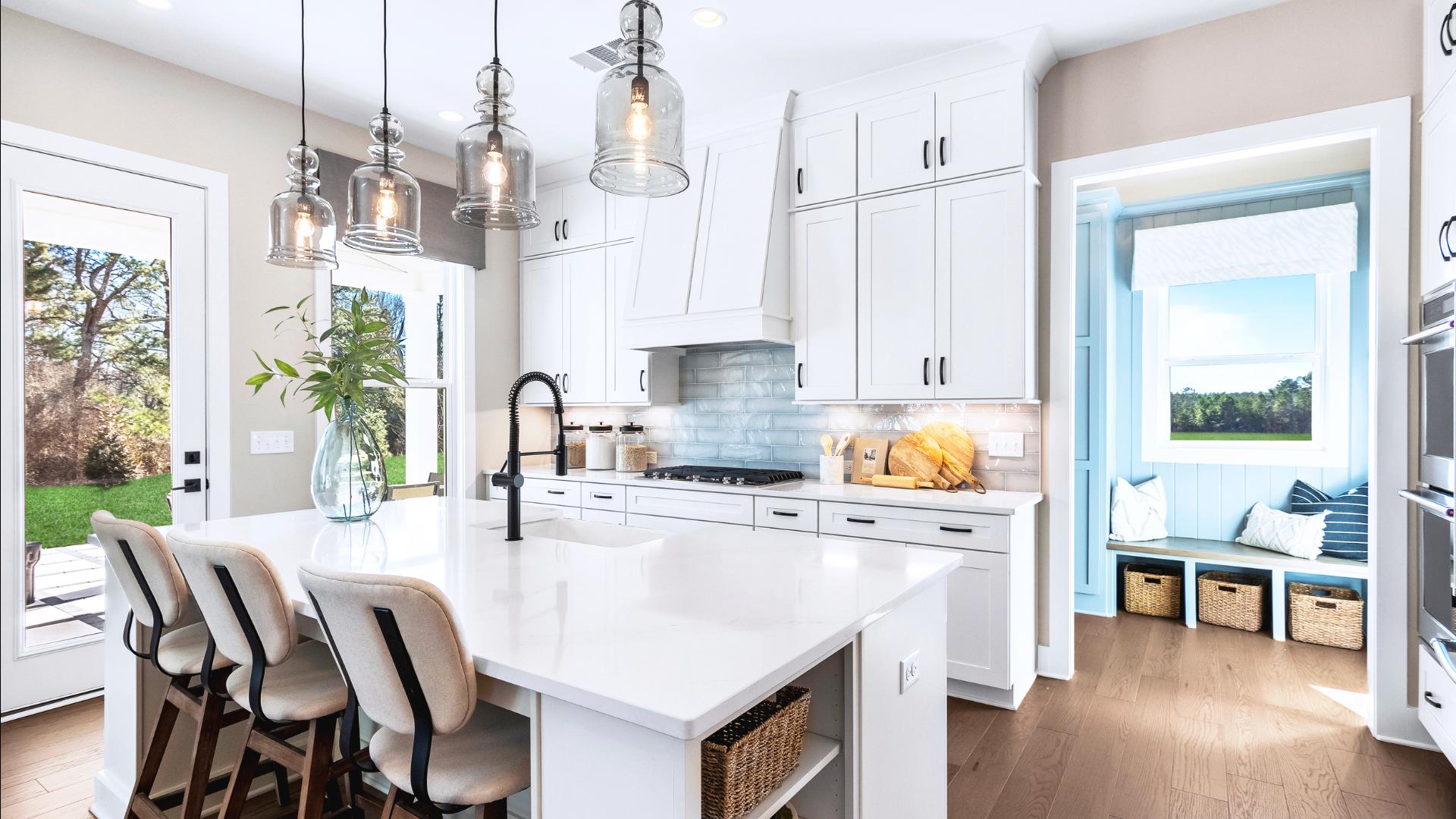 Woodburn Model Home Design in Hudson Pointe by Toll Brothers