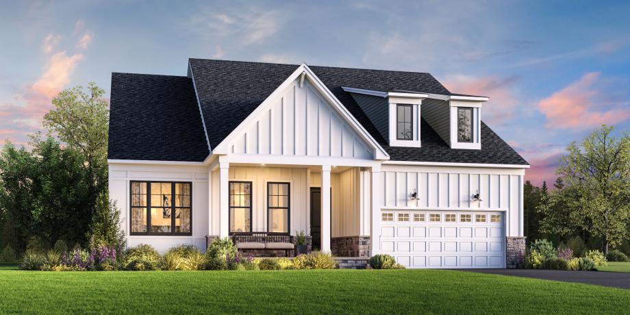 Lexington Model Home Design in Toll Brothers at The Pinehills - Owls ...