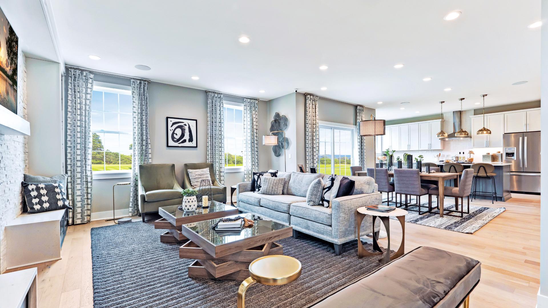 Whittaker Model Home Design in Toll Brothers at Fosdick Glen by Toll ...