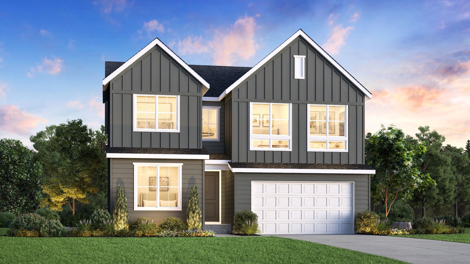 Platte Model Home Design in Toll Brothers at Ken-Caryl Ranch - Vistas ...