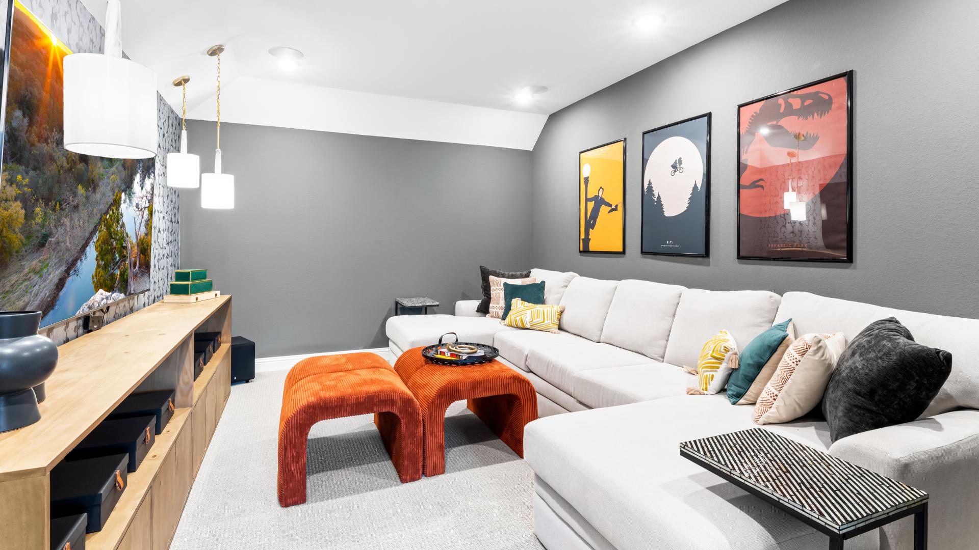 Pecan Model Home Design in The Ranch at Uptown Celina - Villa ...