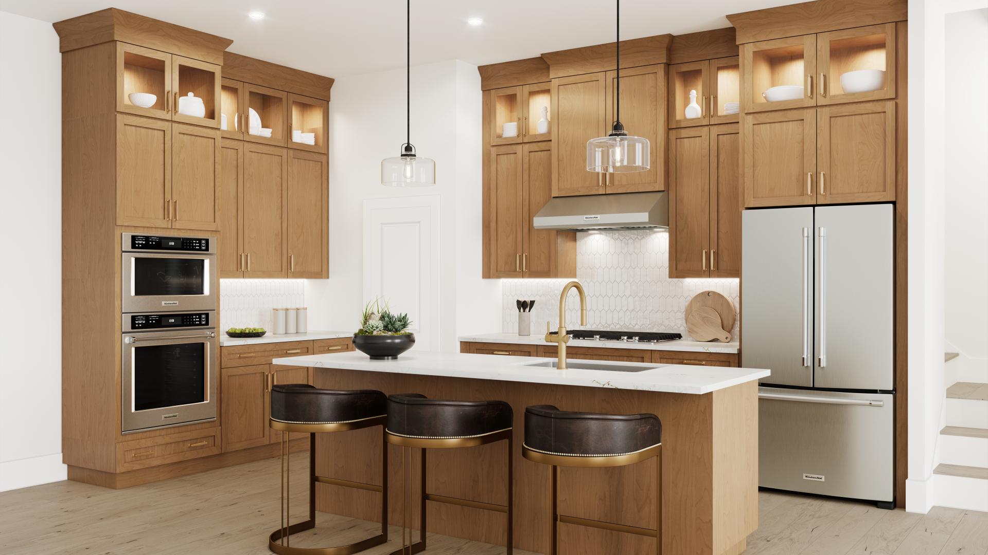 Dunham Model Home Design in 400 Lake at Asbury Park by Toll Brothers