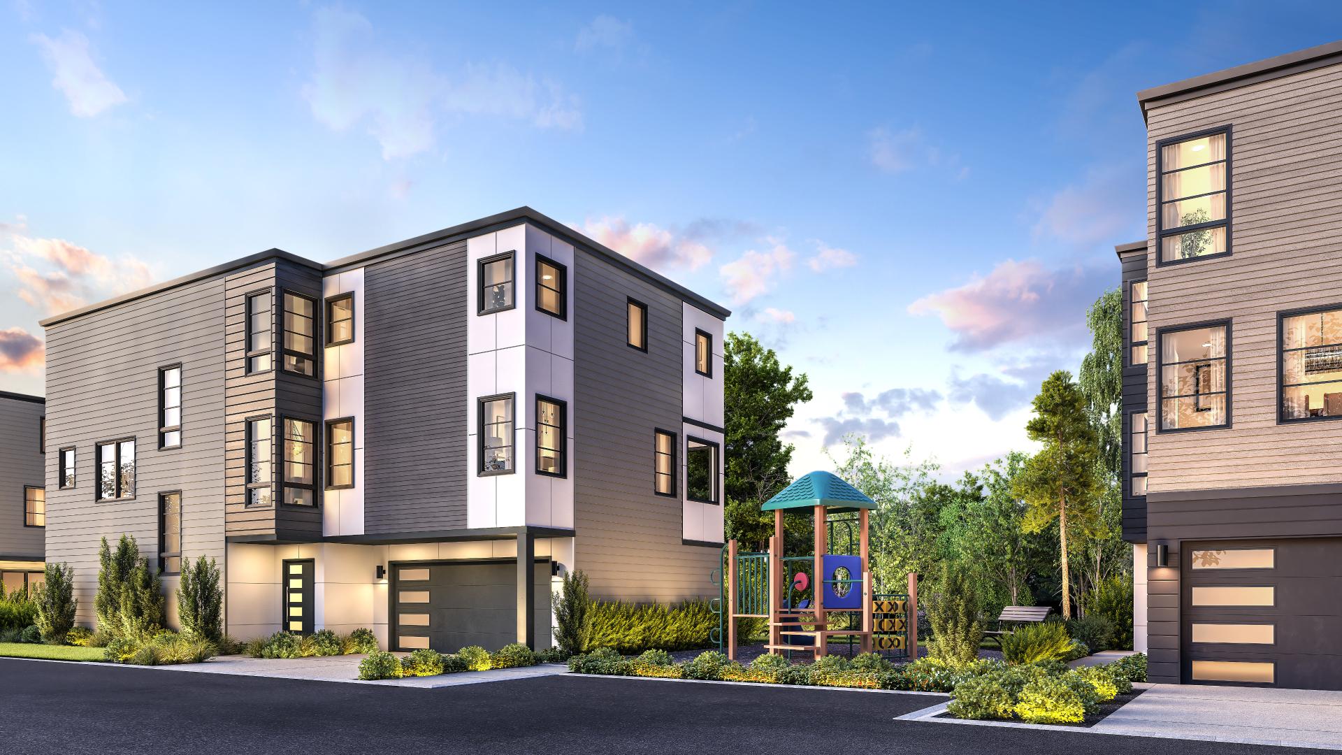 New Home Community Enclave at Kelsey Creek in Bellevue, WA by Toll Brothers