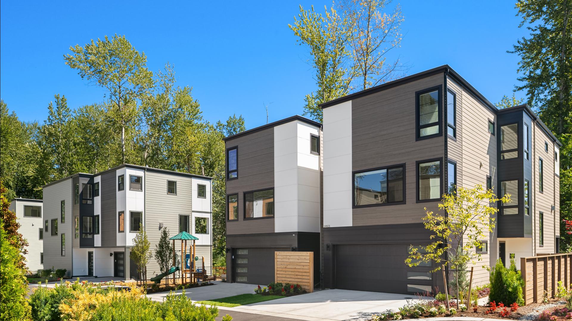 New Home Community Enclave at Kelsey Creek in Bellevue, WA by Toll Brothers