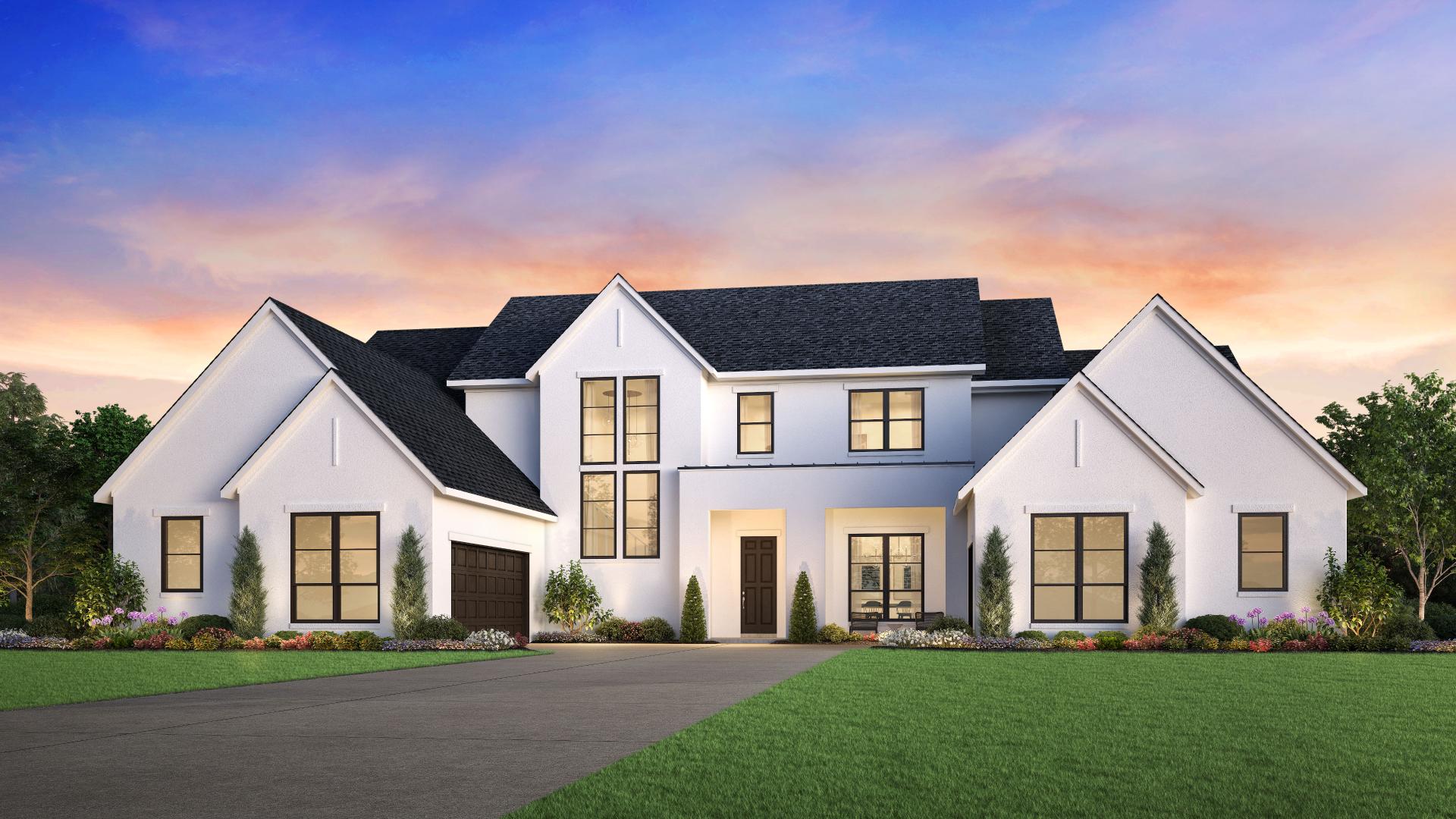 Yovanni Model Home Design in Toll Brothers at George's Ranch by Toll ...