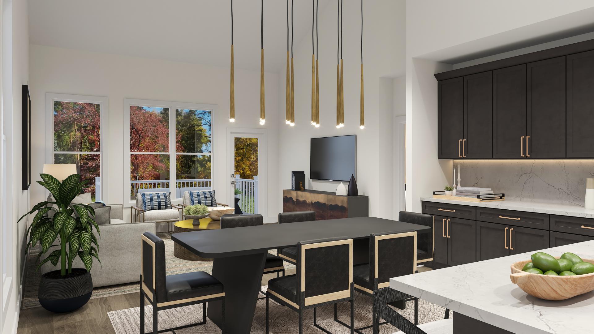 Horton Elite Model Home Design in Coldwater Ridge of Northville by Toll ...