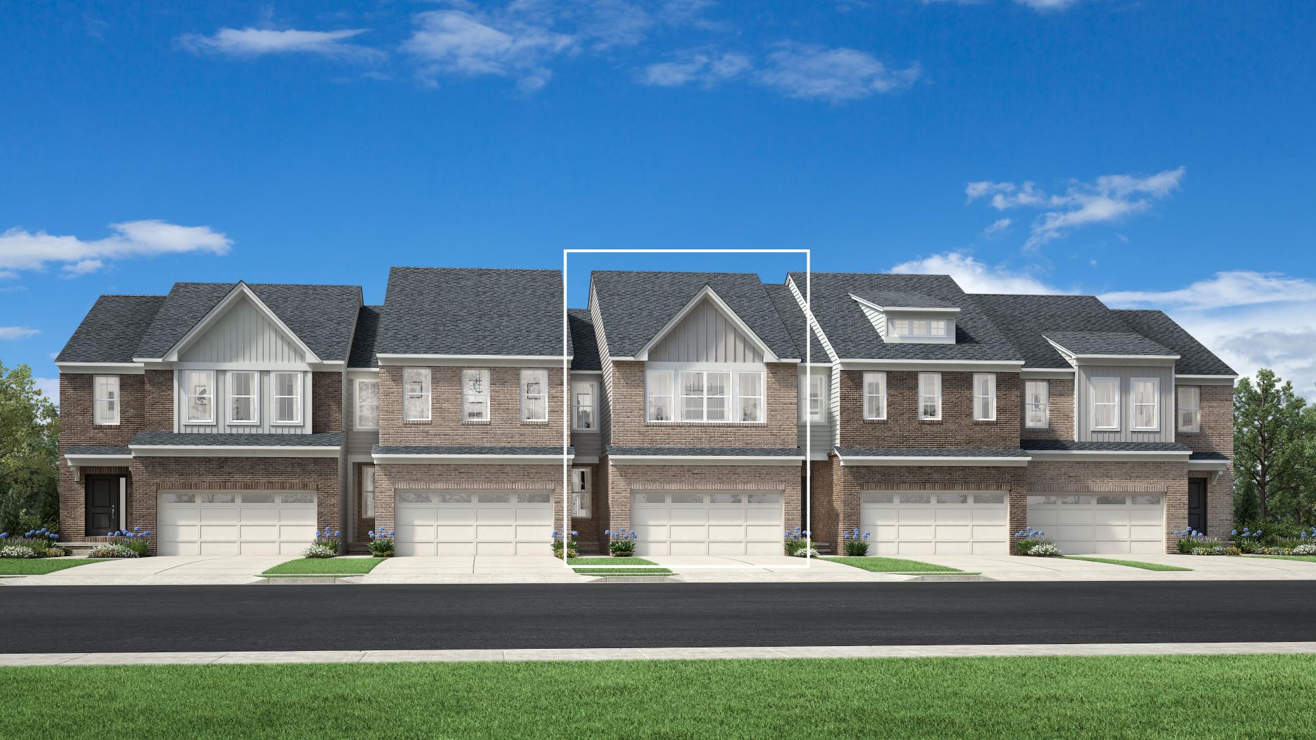 Howe Model Home Design in Coldwater Ridge of Northville by Toll Brothers