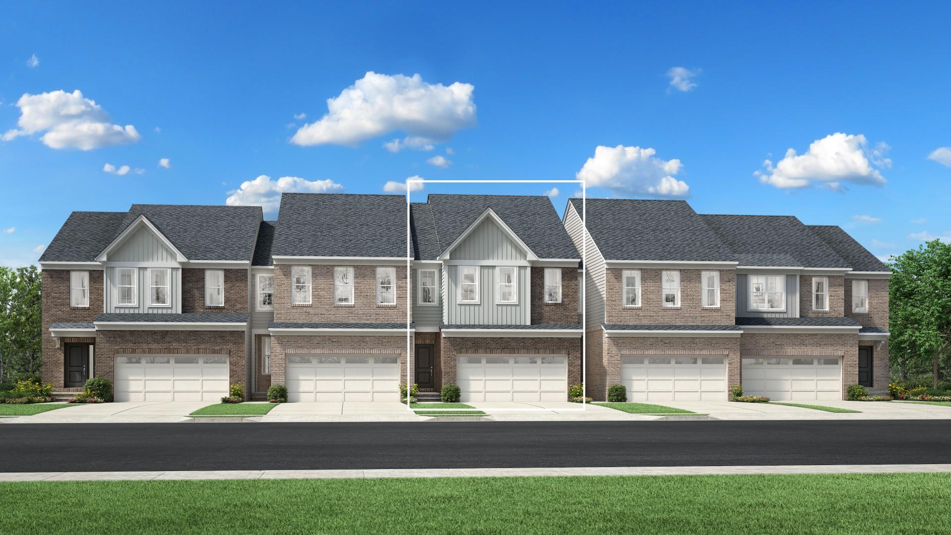 Sanders Model Home Design in Coldwater Ridge of Northville by Toll Brothers