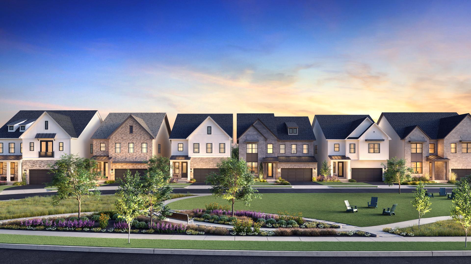 New Home Community Parkside Village in Aldie, VA by Toll Brothers