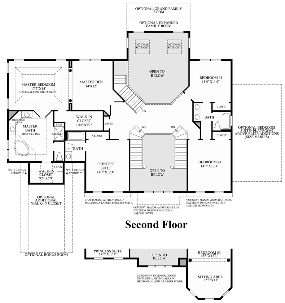 Toll Brothers at Montcaret | The Harding Home Design